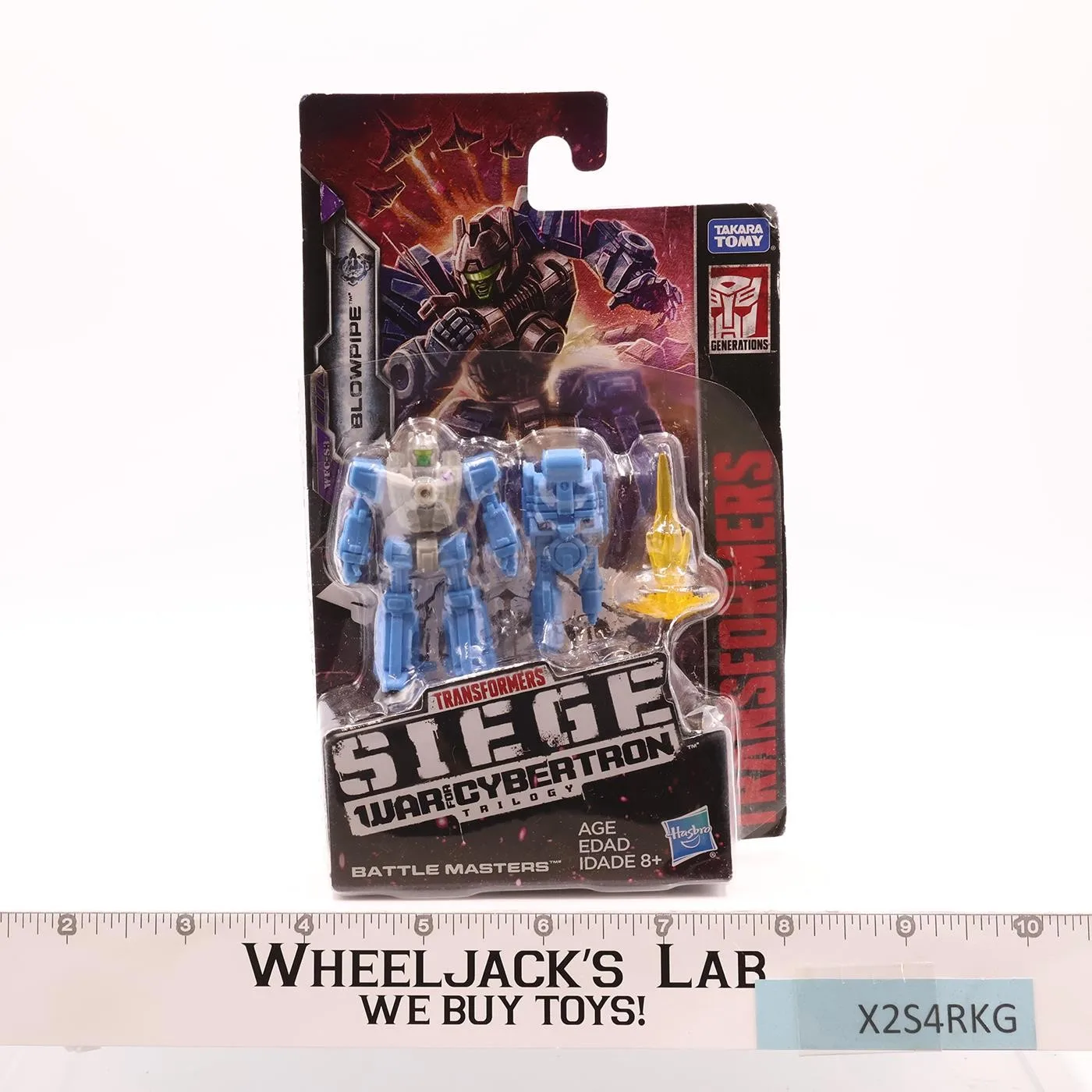 Blowpipe Transformers Siege War for Cybertron Battle Masters Hasbro NEW ...