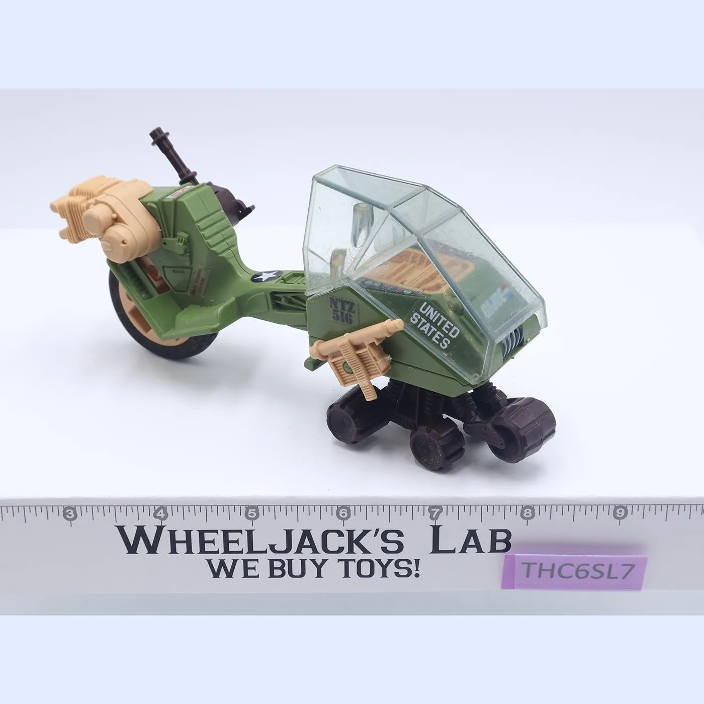 LCV Recon Sled 1986 GI Joe Hasbro Action Figure Vehicle Vintage ...