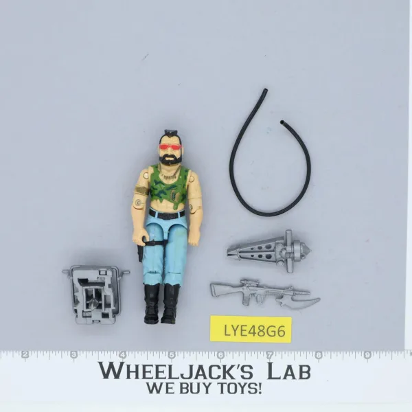 Ripper V1 100% Complete G.I. Joe 1985 Hasbro Vintage Action Figure ...