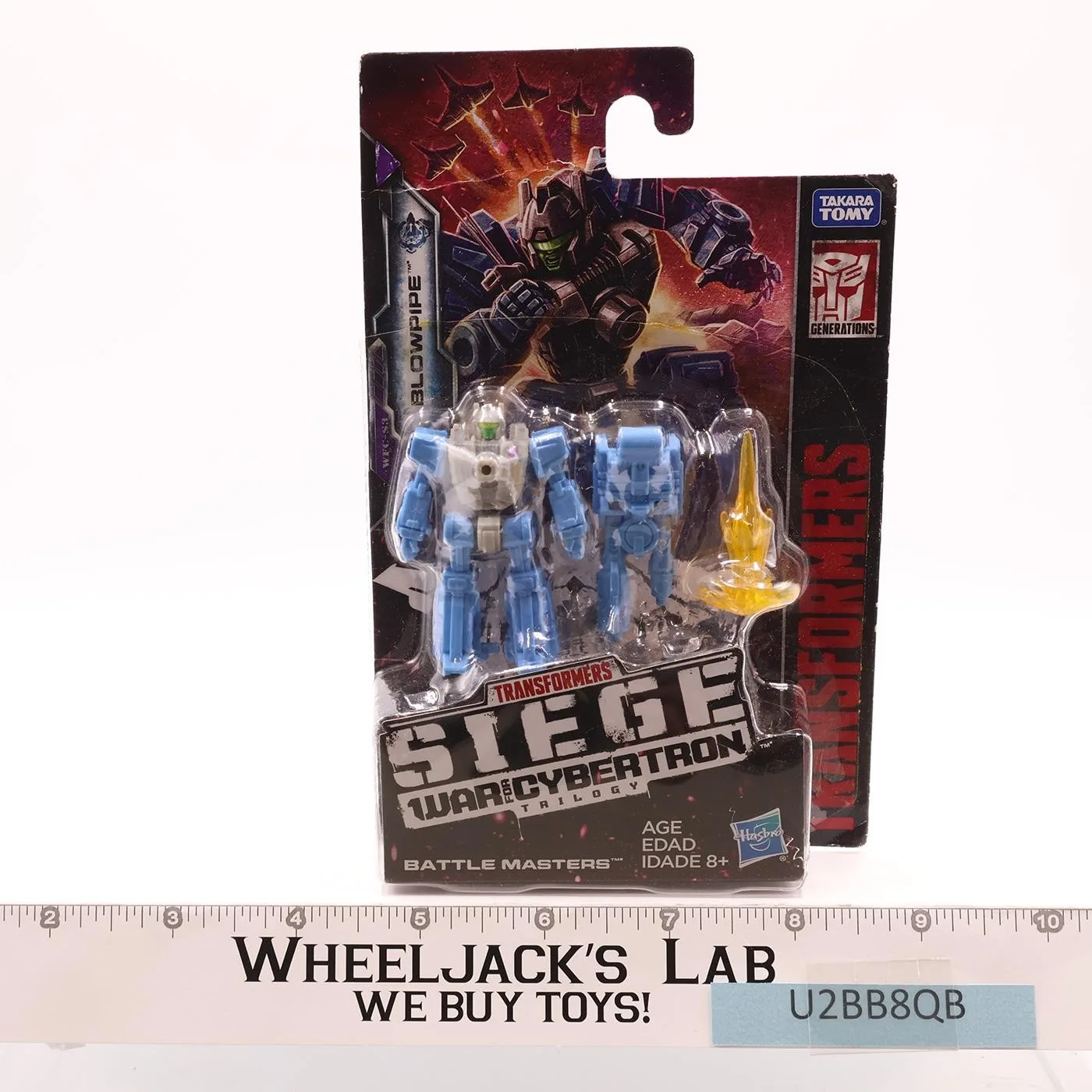 Blowpipe Transformers Siege War for Cybertron Battle Masters Hasbro NEW ...