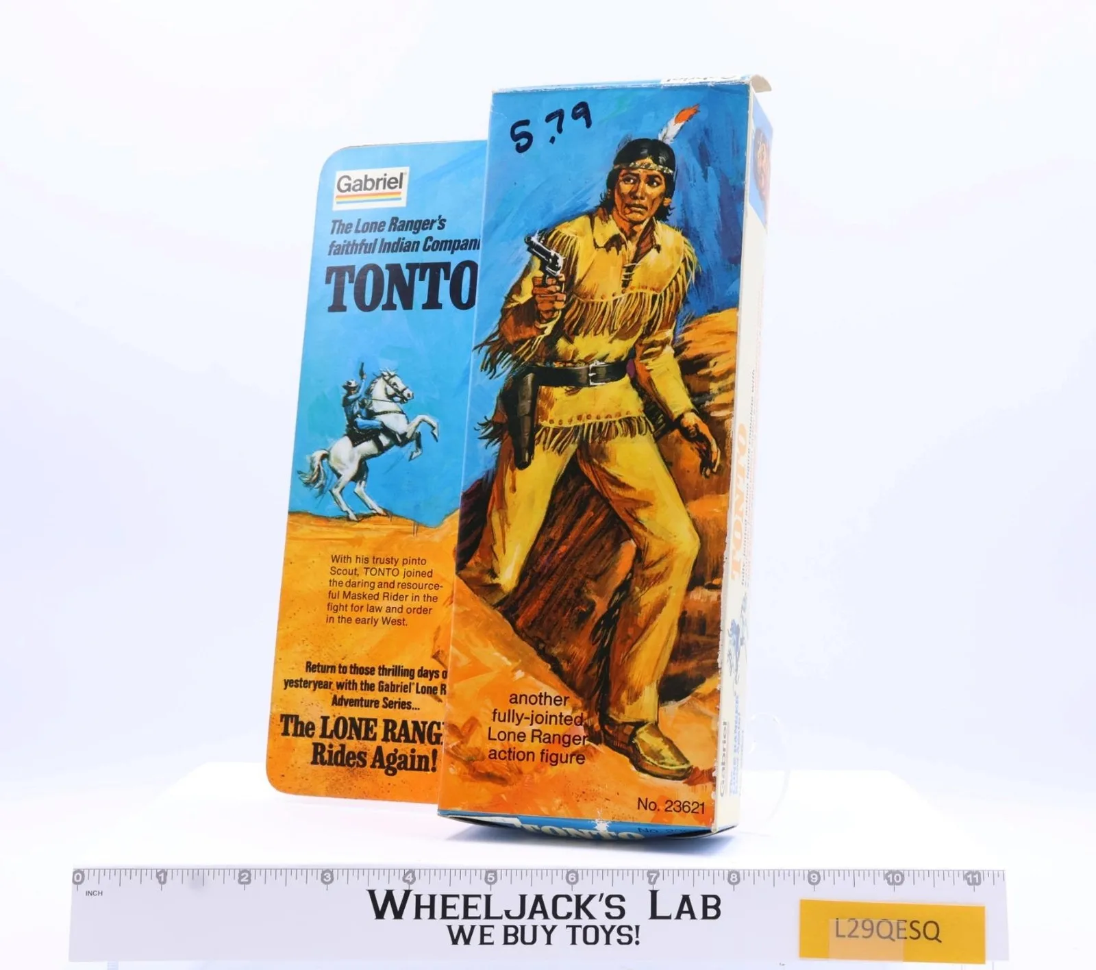 Tonto Complete The Lone Ranger 1973 Gabriel Toys Vintage Action Figure ...