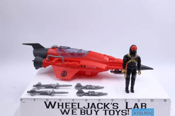 Stellar Stiletto W/Star Viper 100% Complete 1988 GI Joe Cobra Hasbro ...