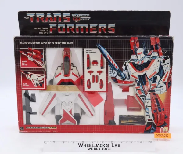 Jetfire 100% Complete W/ Box & Insert 1985 G1 Transformers Vintage ...