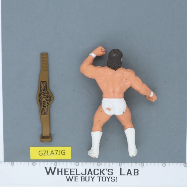 Tom Zenk W/CHAMPIONSHIP BELT 1990 Galoob 5" Wrestling Vintage Action ...