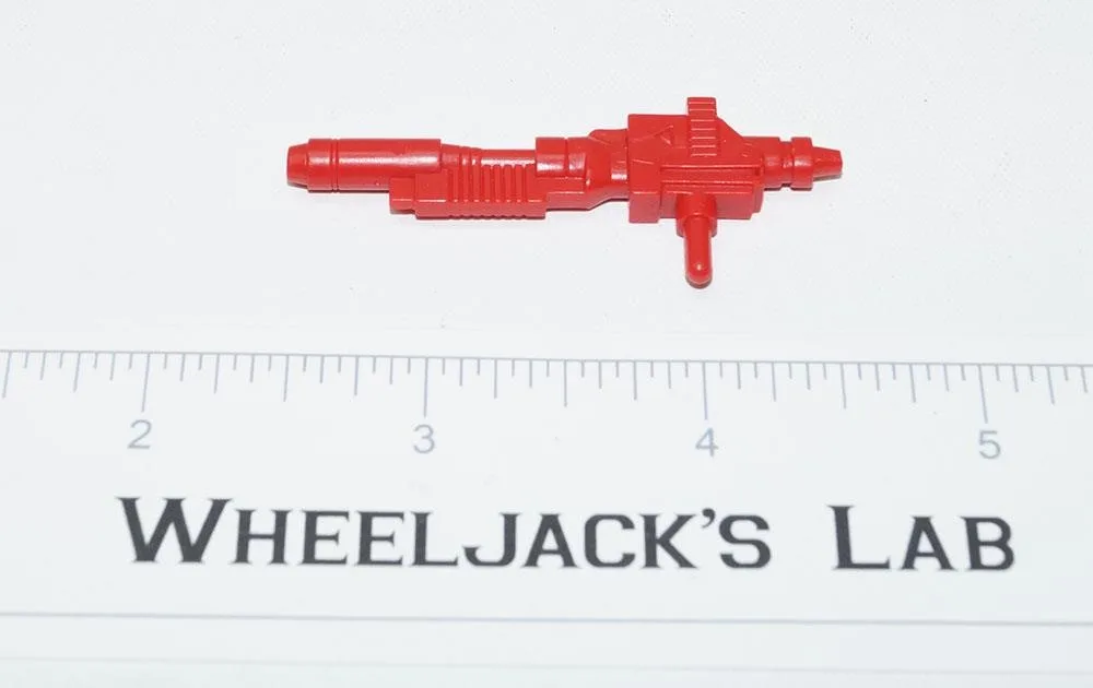 Red Alert Gun Laser Rifle 1985 Vintage Hasbro G1 Transformers Action ...
