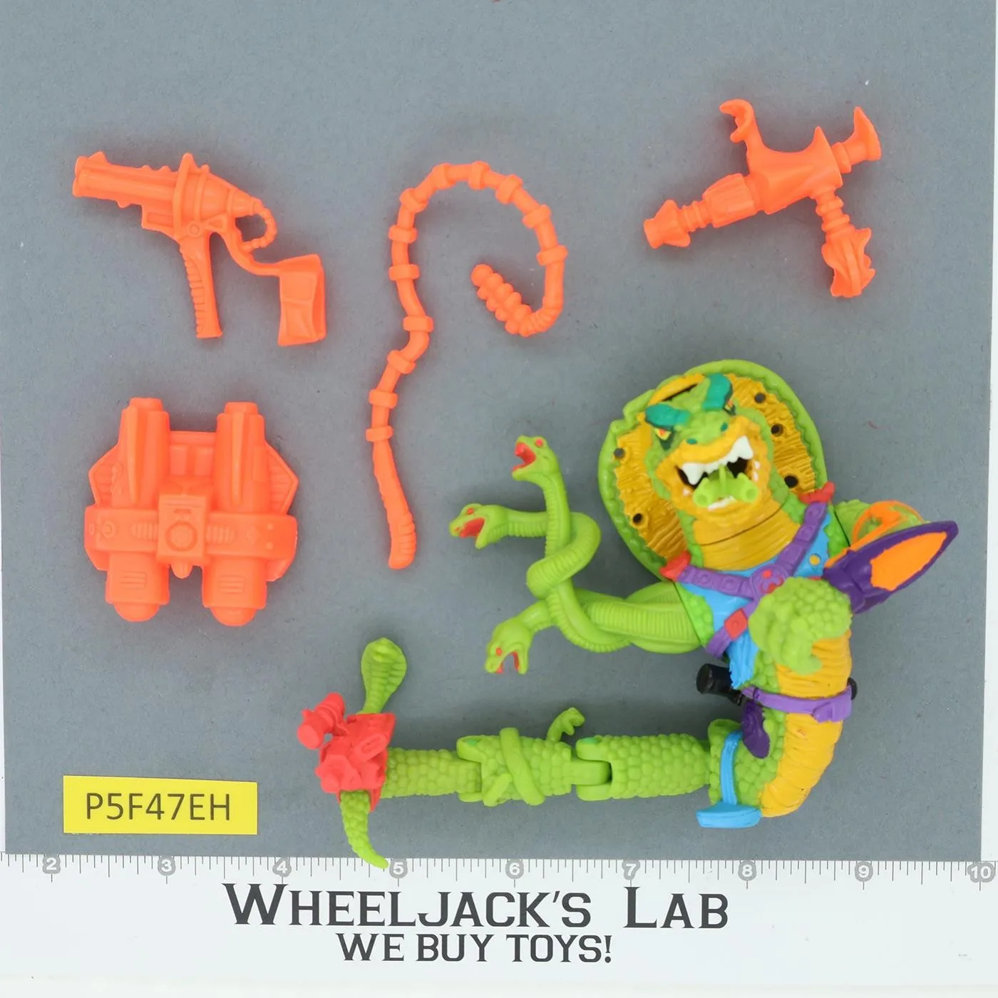 Scale Tail 100% Complete Teenage Mutant Ninja Turtles 1992 Playmates ...