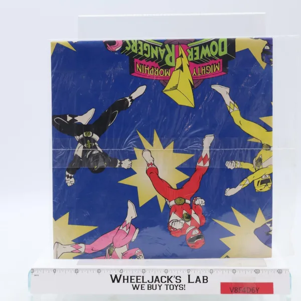 Gift Wrap Sheet Mighty Morphin Power Rangers 1994 Hallmark Cards NEW ...