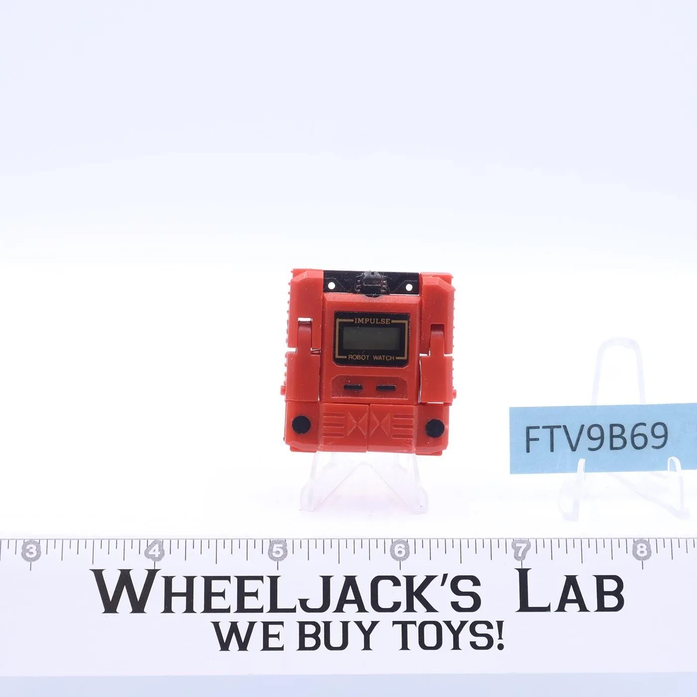 Impulse Robot Watch RED 1980's Vintage Untested No Band - Wheeljack's Lab