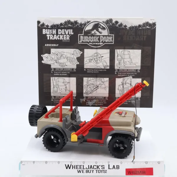 Bush Devil Tracker Jeep Action Figure Vehicle 1993 Jurassic Park ...