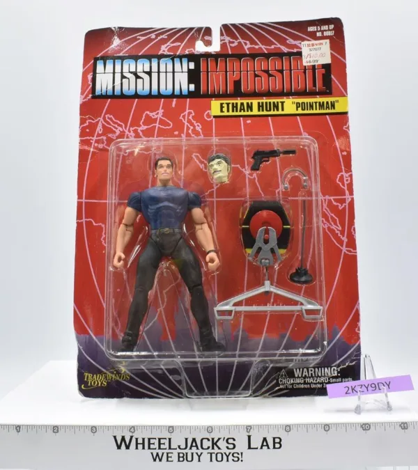 Ethan Hunt Pointman Mission: Impossible MOSC1996 Tradewinds Toys Figure ...