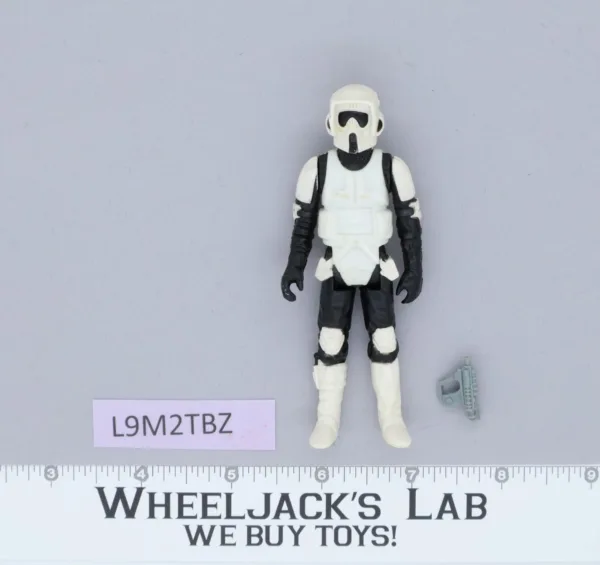Biker Scout 100% Complete Tri-Logo Star Wars ROTJ 1983 Palitoy Figure ...