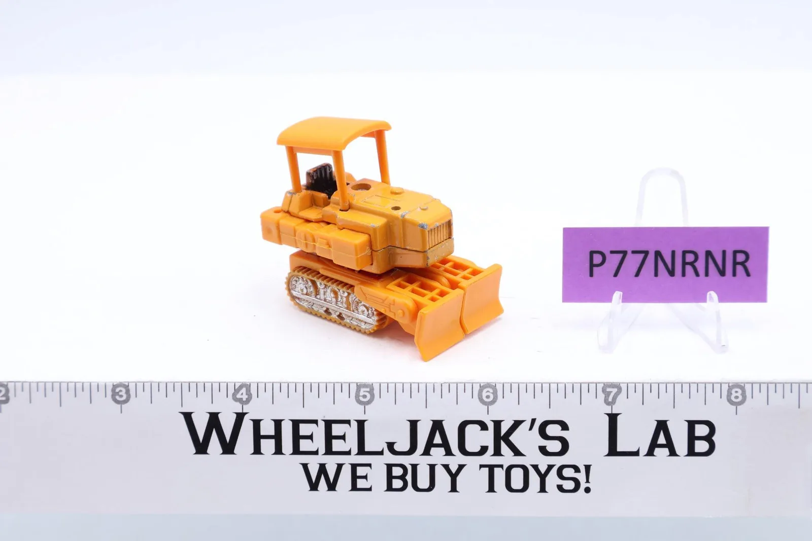 Dozer Friendly Robot Bulldozer MR-11 W/Canopy Gobots 1984 Tonka Action ...