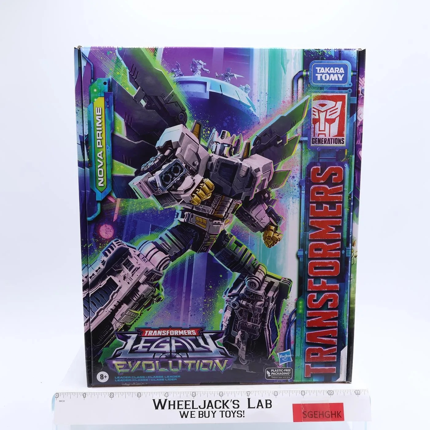 Nova Prime Transformers Legacy Evolution 2023 Hasbro Action Figure NEW ...