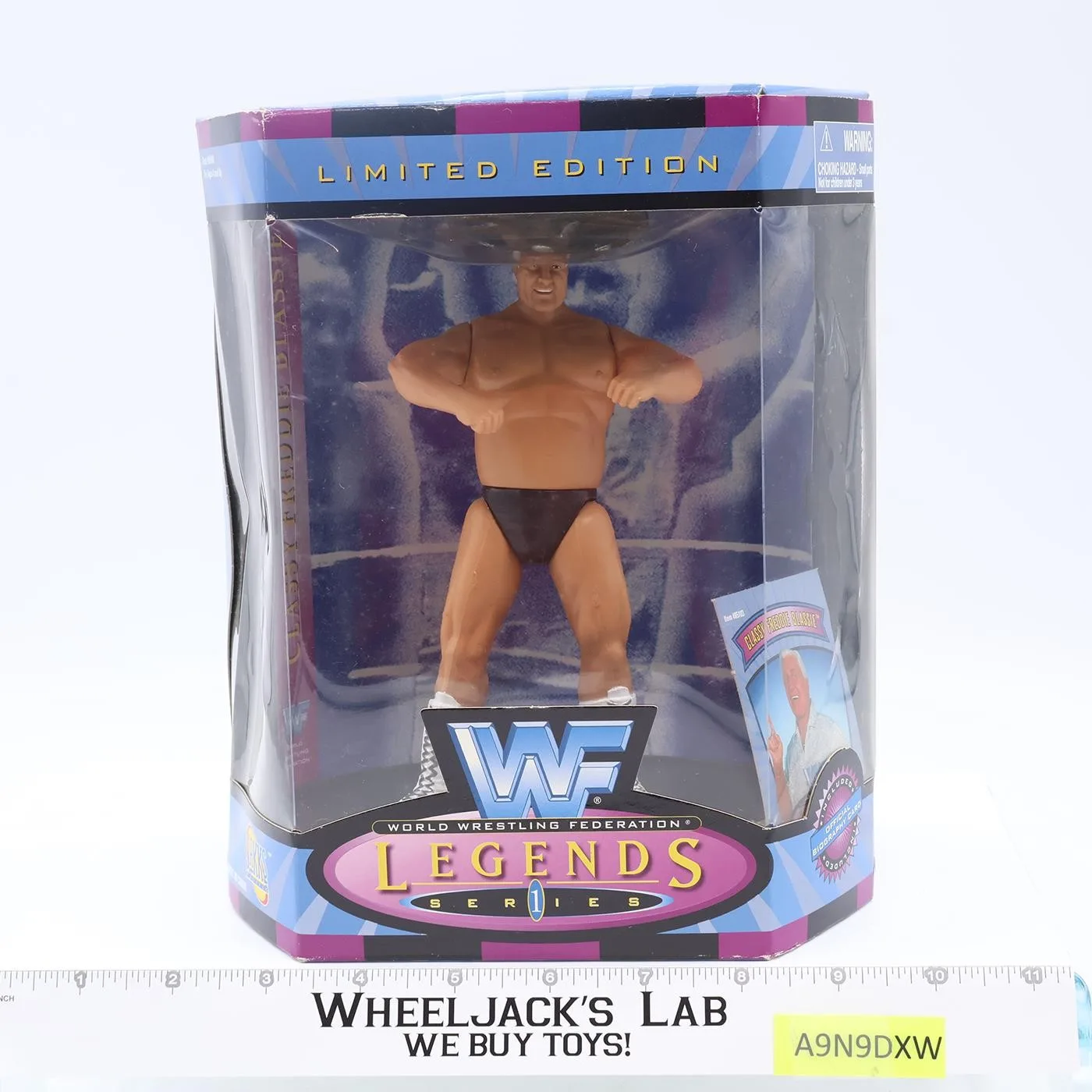 Captain Lou Albano 8" WWF Legends Limited Series 1997 Jakks Pacific NEW ...