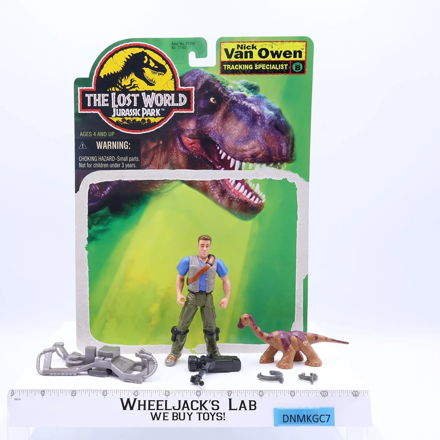 Nick Van Owen BLUE SHIRT Jurassic Park The Lost World Series 2 W ...