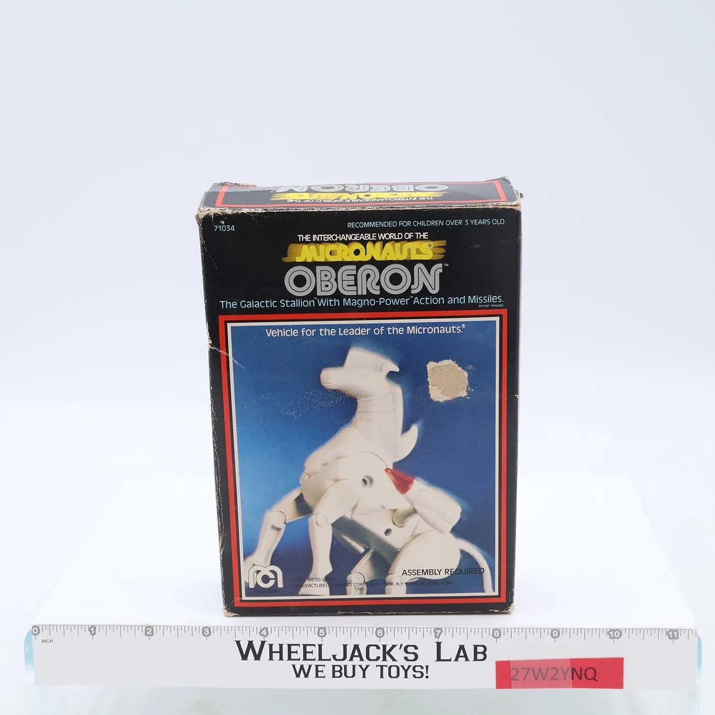 Oberon Horse Complete W/Box Micronauts 1976 Vintage Mego Action Figure ...