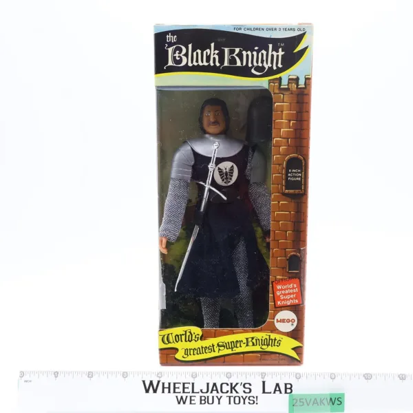 Black Knight World's Greatest Super Knights 1974 Mego Vintage Action ...