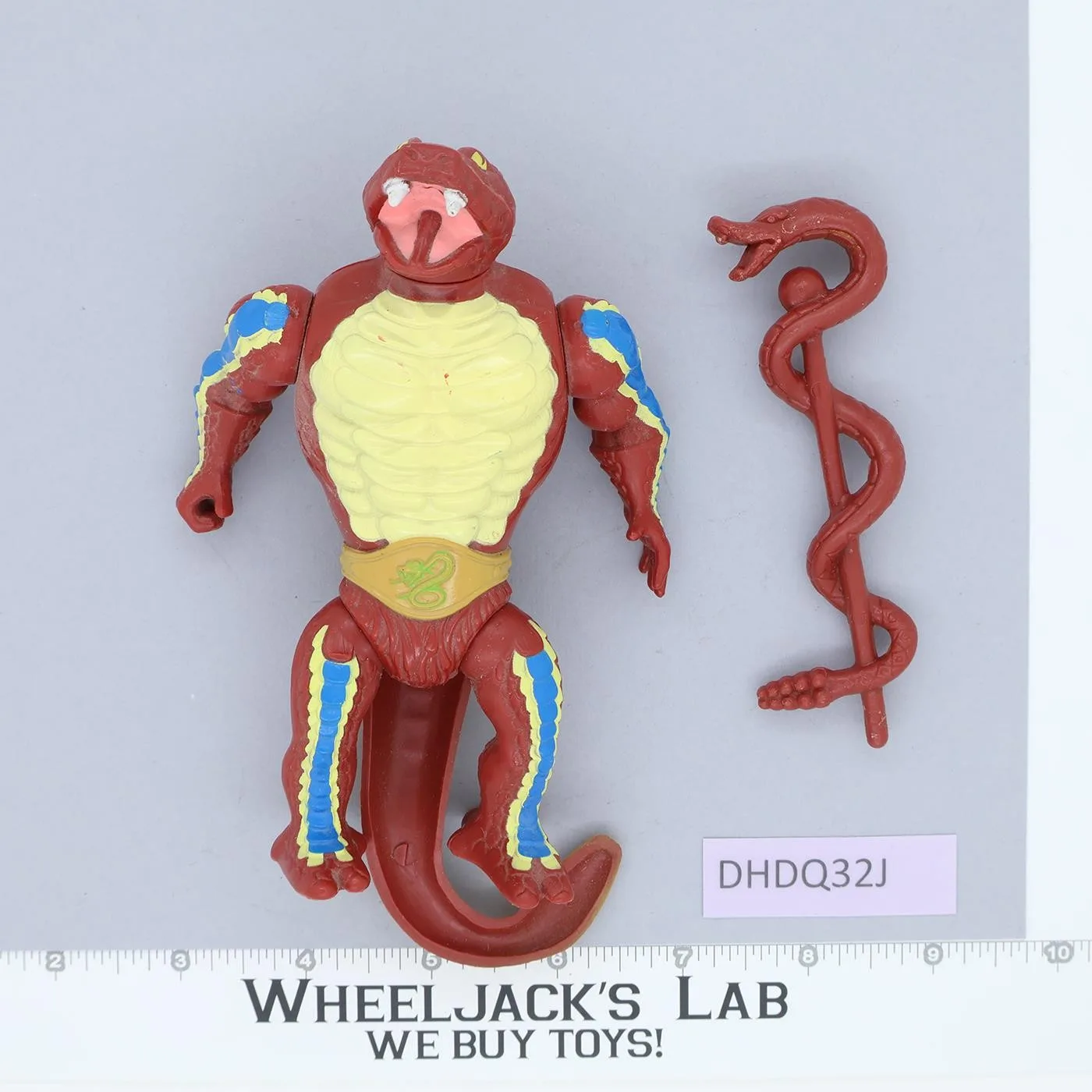 Rattlor 100% Complete He-Man Masters Of The Universe MOTU 1984 Mattel ...