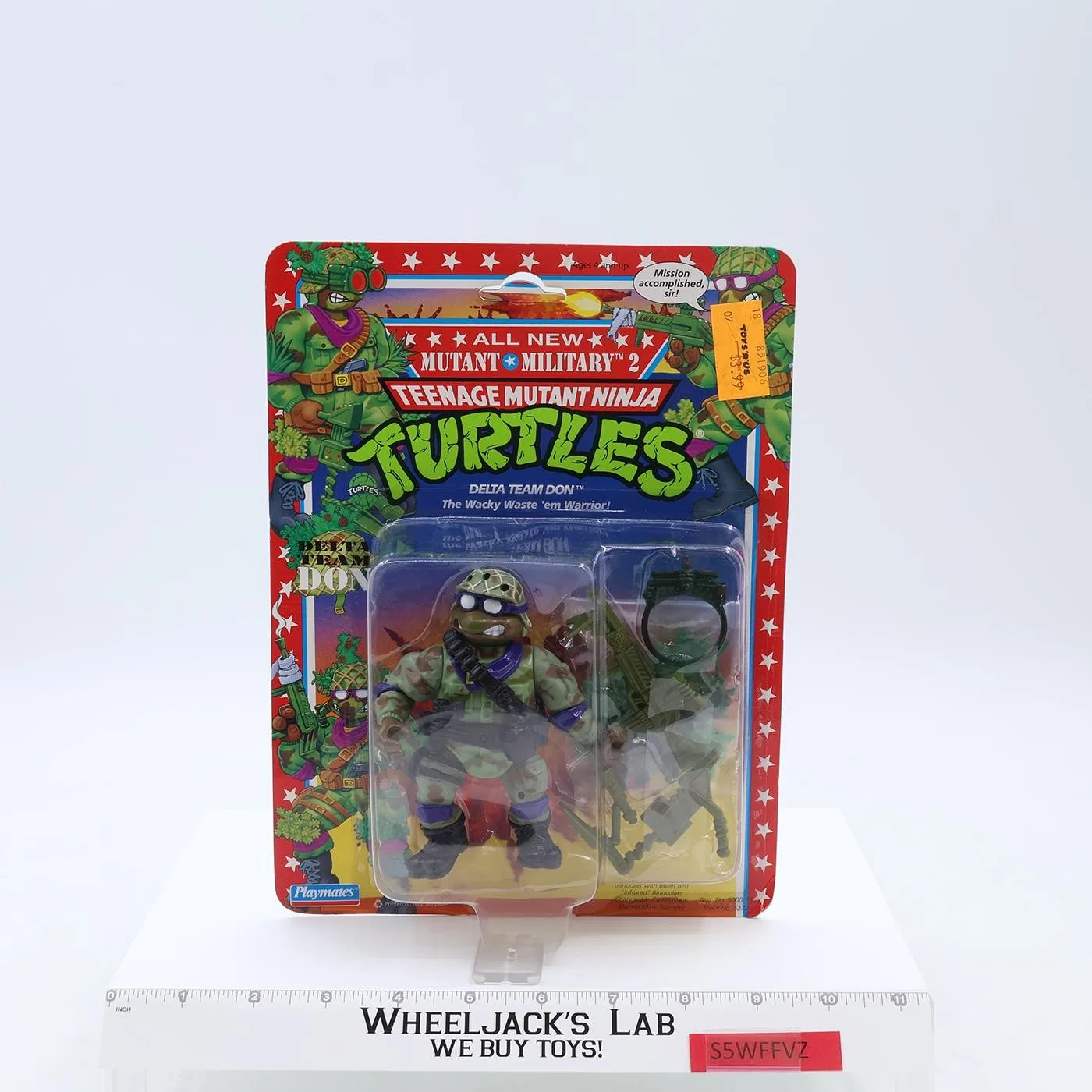 Delta Team Don Teenage Mutant Ninja Turtles TMNT 1992 Playmates ...