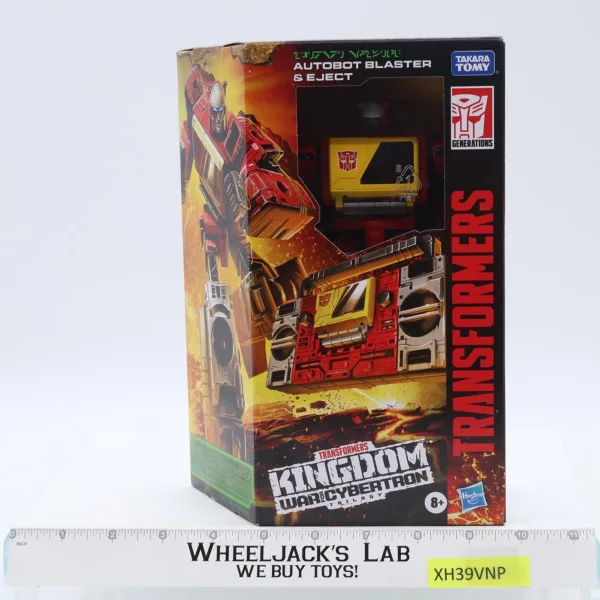 Blaster & Eject Transformers Kingdom War for Cybertron WFC Hasbro NEW ...