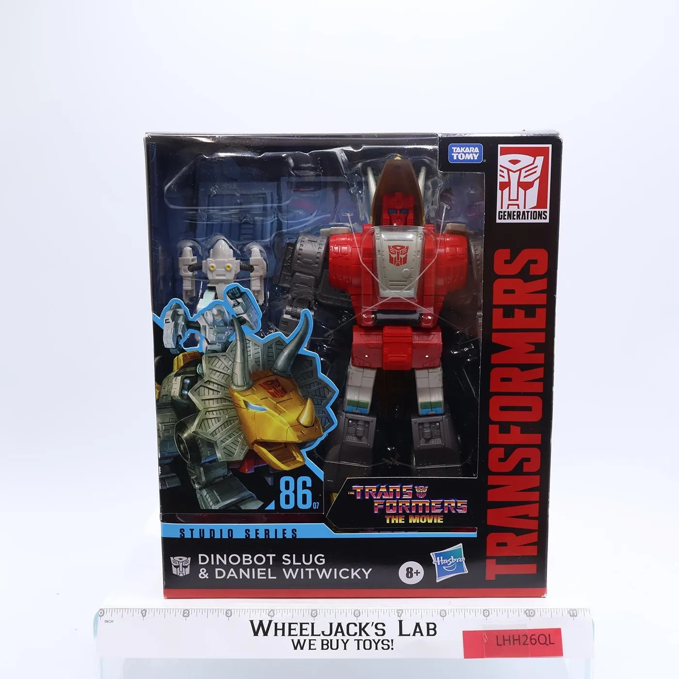 Dinobot Slug & Daniel Witwicky 86-07 Transformers Studio Series Hasbro ...