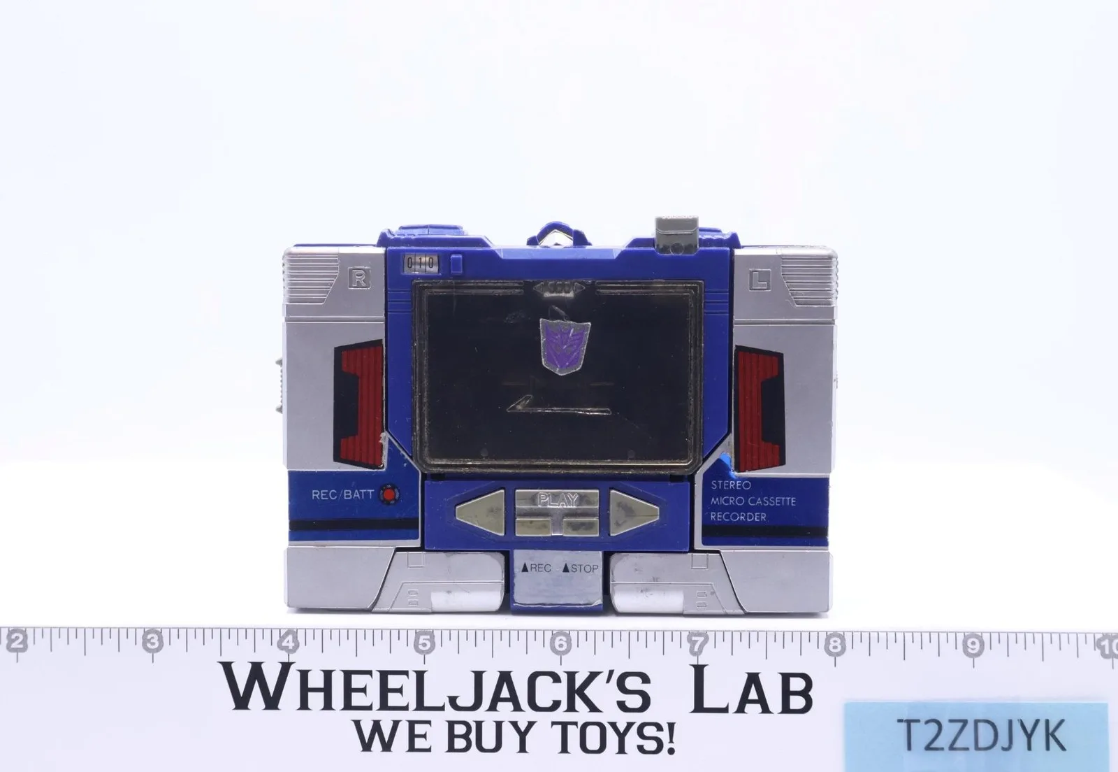 Soundwave 1985 Vintage Hasbro G1 Transformers Action Figure BROKEN DECK ...