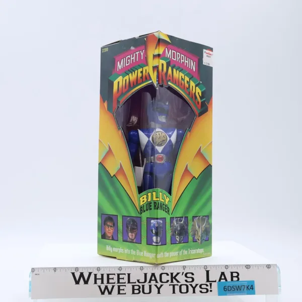 Billy Blue Ranger Mighty Morphin Power Rangers 1993 Bandai Figure NEW ...