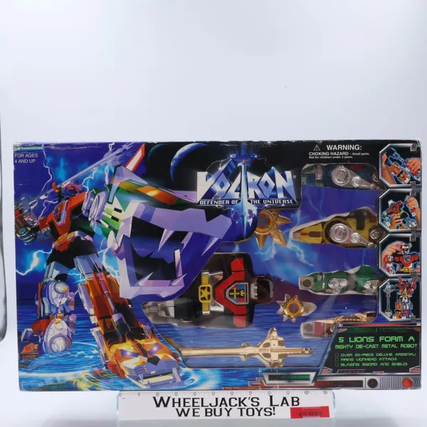 Voltron Defender of the Universe Die-Cast Metal Robot 1997 Trendmasters - Wheeljack's Lab