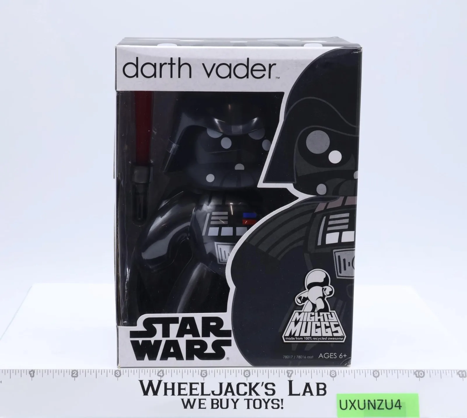 Darth Vader Star Wars Mighty Muggs 2007 Hasbro Action Figure NEW - Wheeljack's Lab