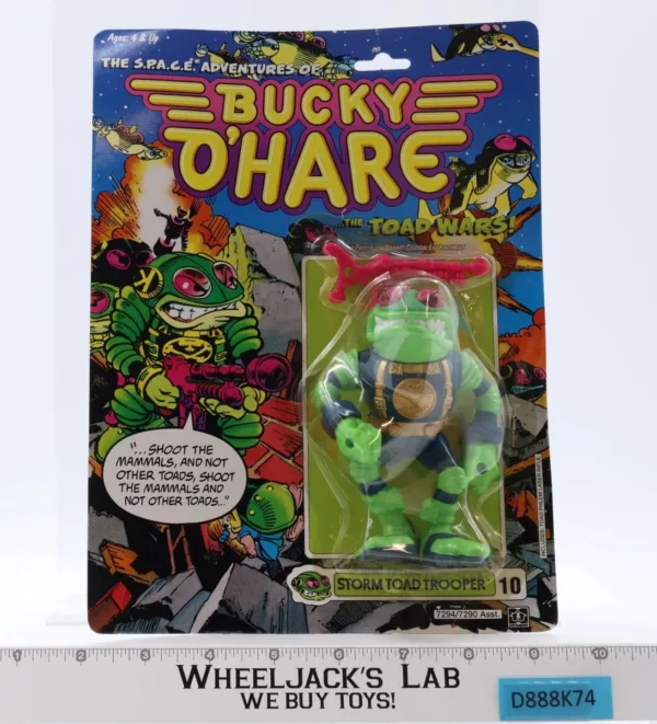 Storm Toad Trooper Bucky O' Hare 1990 Hasbro Vintage Action Figure NEW ...