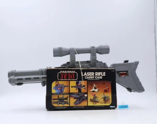 Laser Rifle Carry Case UNUSED STICKERS Star Wars ROTJ 1984 Kenner ...