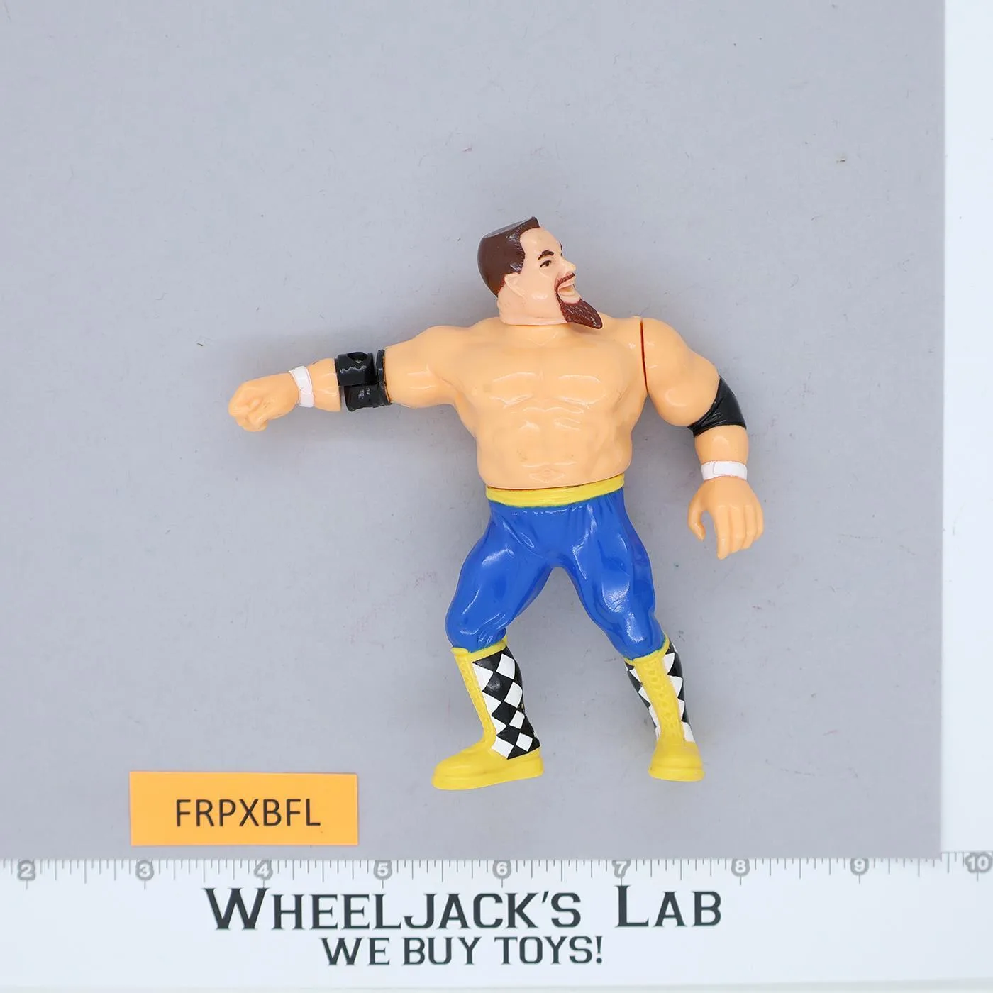 Jim "The Anvil" Neidhart WWF WWE Wrestling 1993 Hasbro Vintage Action ...