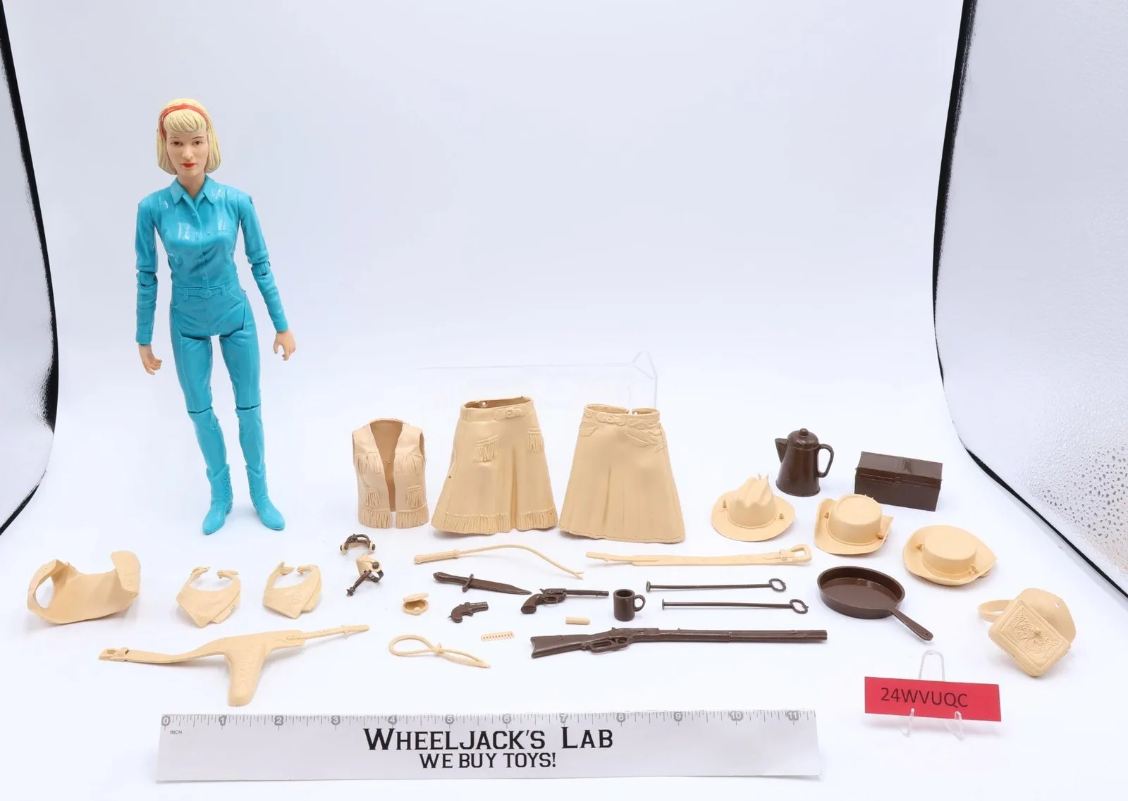Jane West 12" Best of the West Johnny West 1965 Marx Action Figure ...