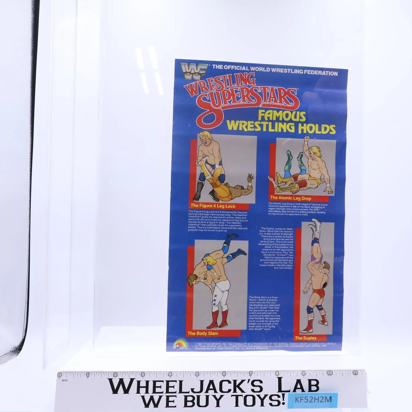 Referee Wrestling Superstars Famous Wrestling Holds 12x7.5 Original ...