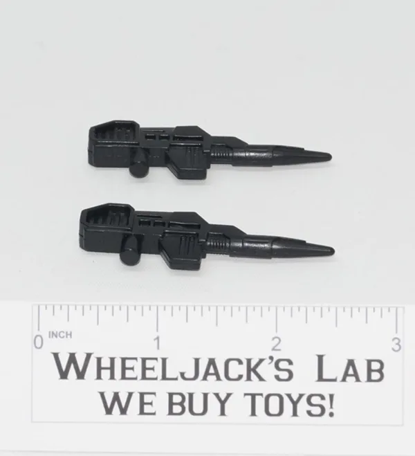 Predaking Tantrum Guns Lasers Pair 1986 Vintage G1 Transformers Action ...