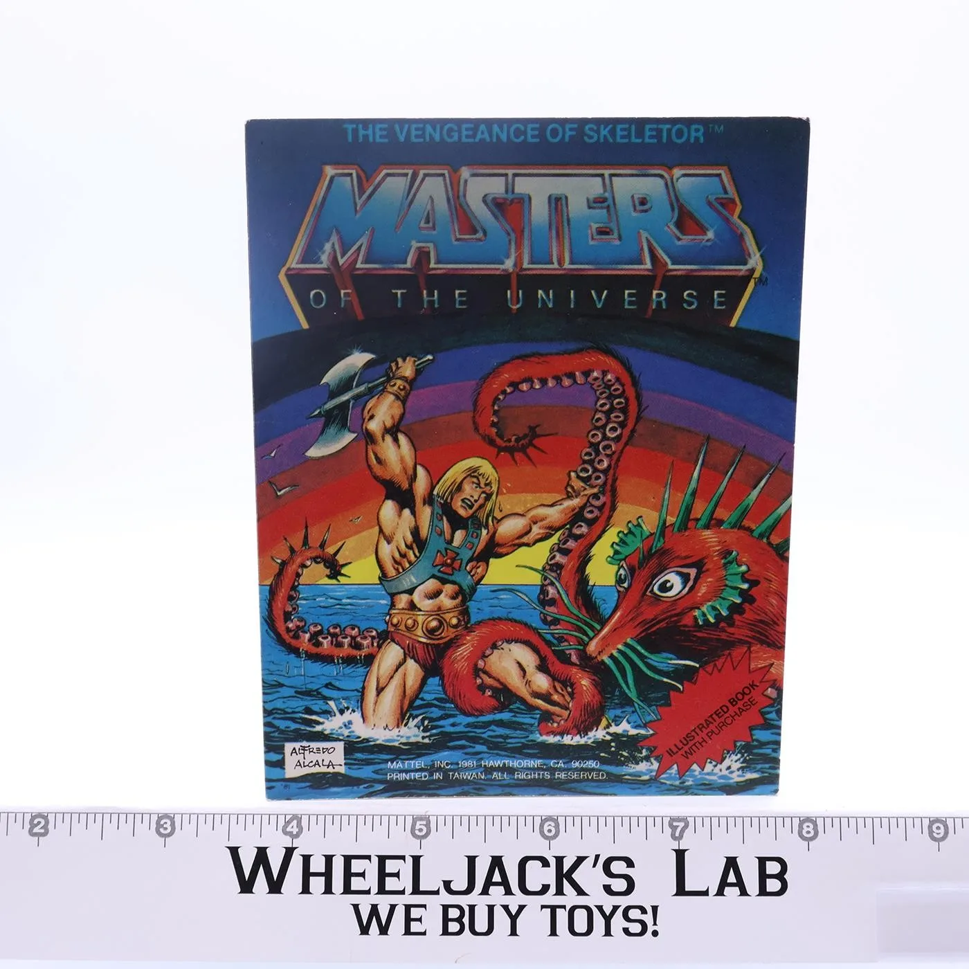 The Vengeance of Skeletor Mini Comic Book He-Man MOTU 1982 - Wheeljack ...