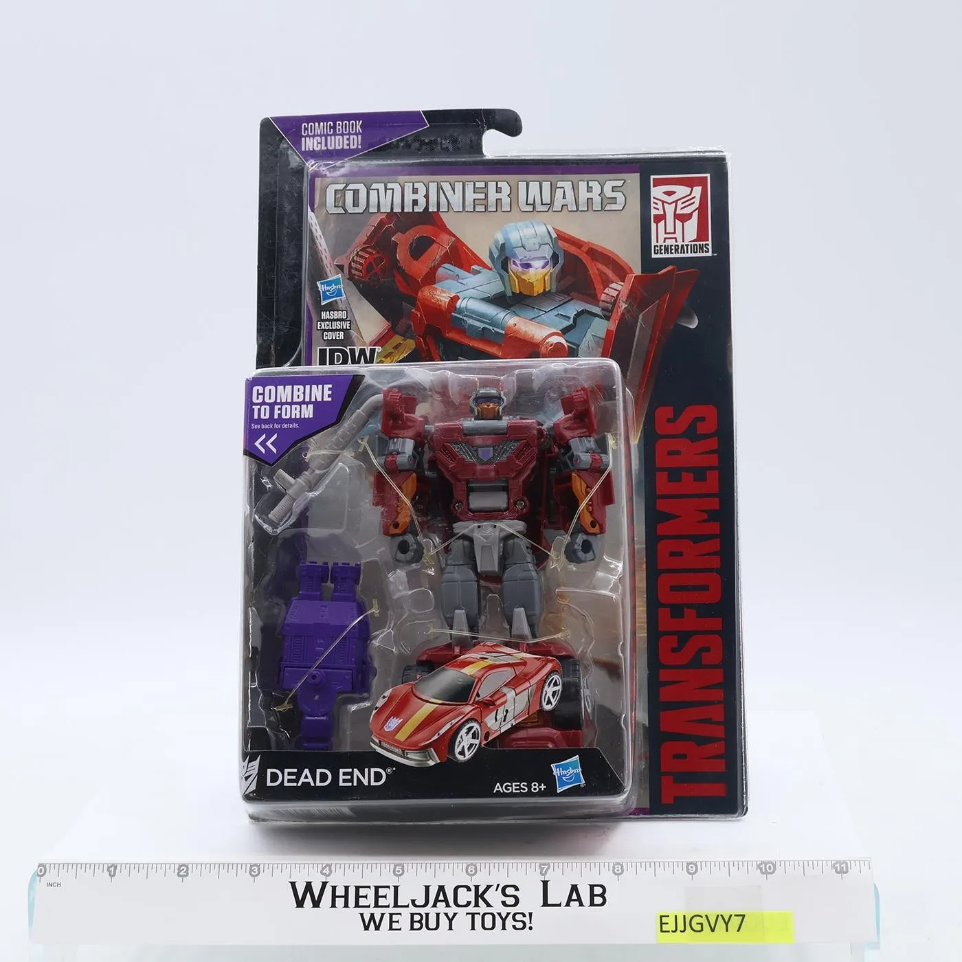 Dead End W/ Comic Transformers Combiner Wars 2015 Hasbro Figure NEW ...