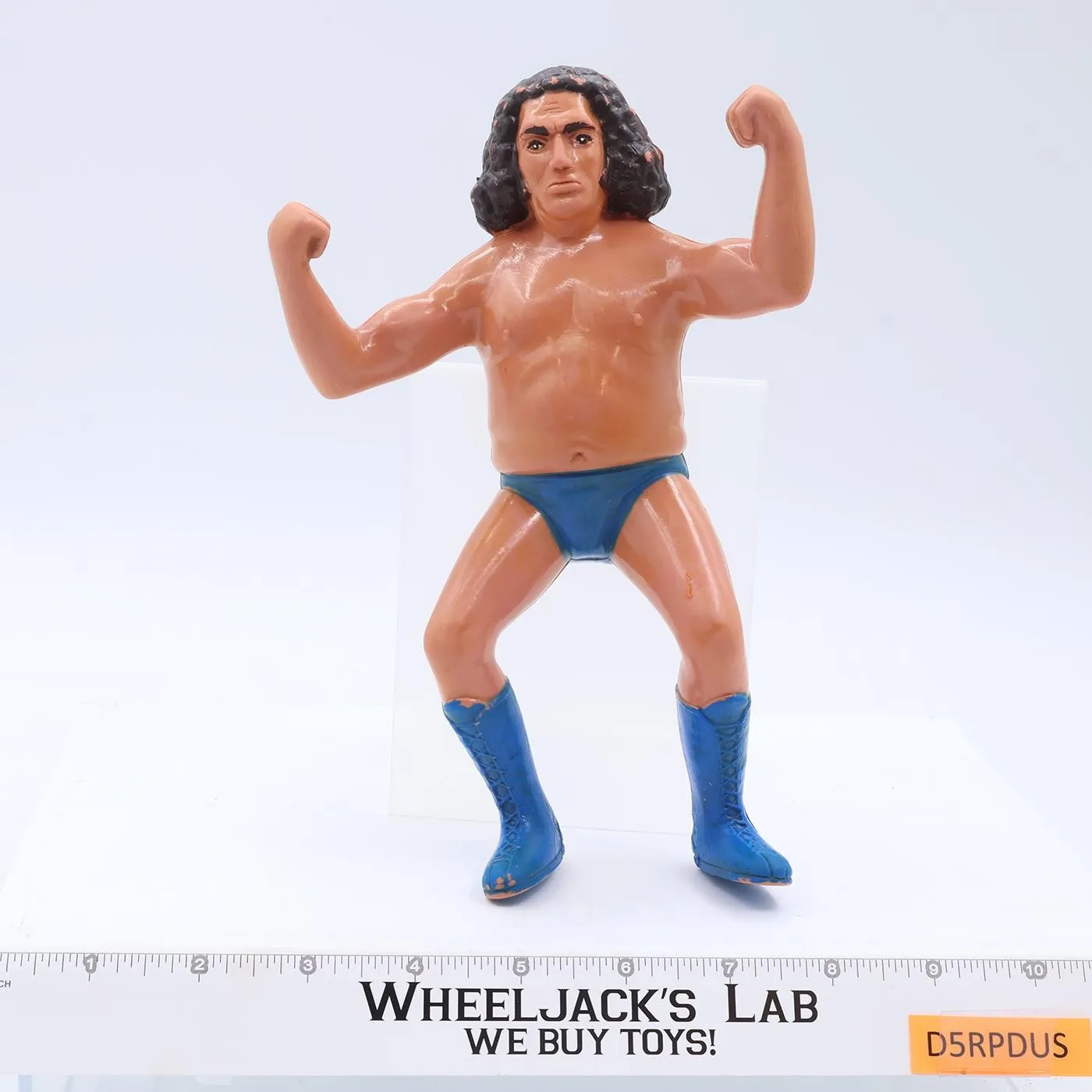 Andre The Giant Long Hair 8" Wrestling Superstars WWF 1984 LJN Titan ...