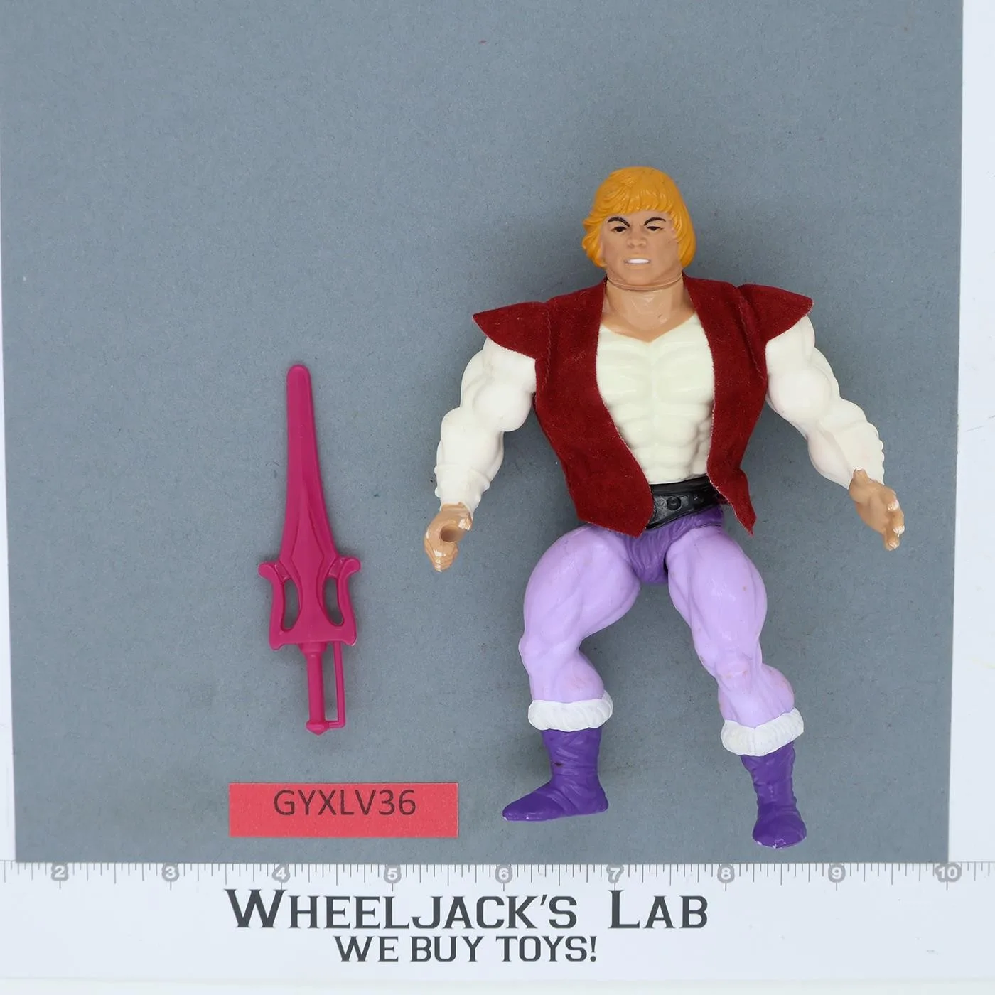 Prince Adam He-Man Masters Of The Universe MOTU Mattel 1984 Vintage ...