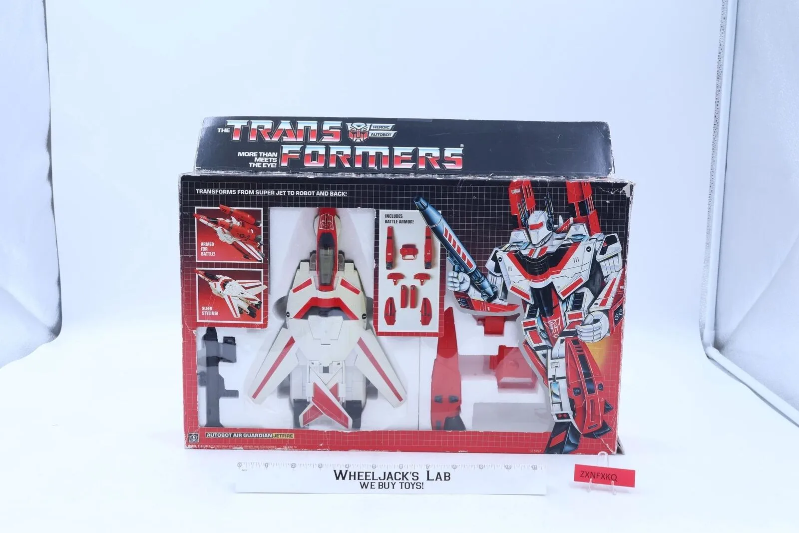 Jetfire 100% Complete W/ Box & Insert 1985 G1 Transformers Vintage ...