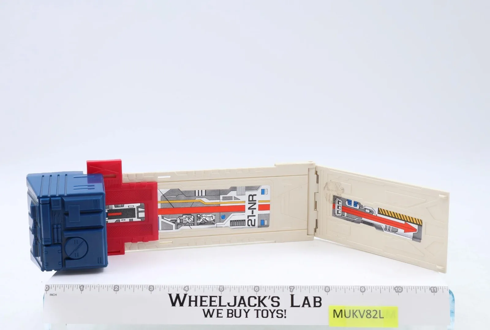 Headmaster Fortress Maximus Ramp W/ Bay STICKERED 1987 G1 Transformers ...