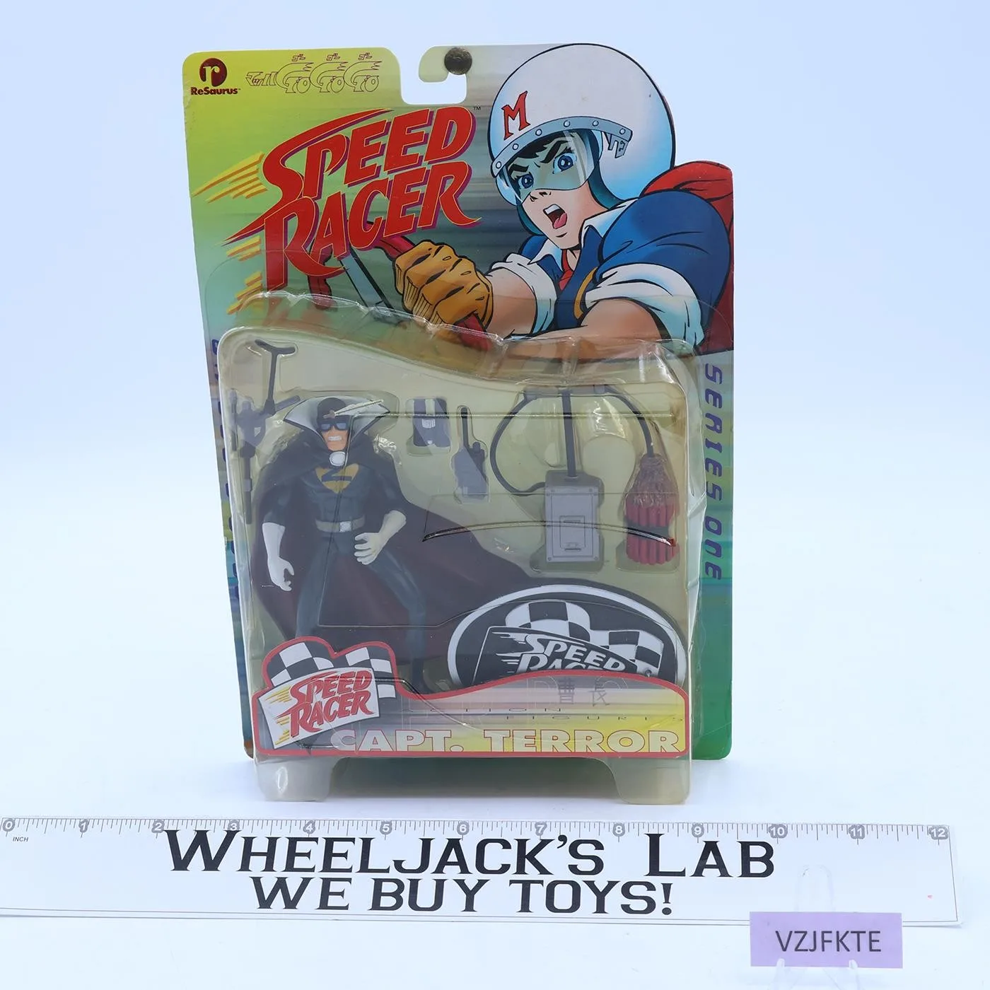 Capt. Terror Speed Racer Series One 1999 ReSaurus Action Figure NEW ...