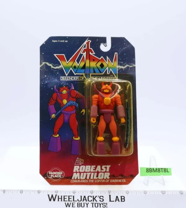 Robeast Voltron 1984 WEP Panosh Place Vintage Action Figure NEW MOSC ...