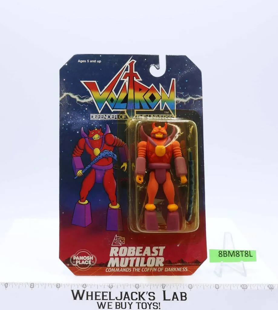 Robeast Voltron 1984 WEP Panosh Place Vintage Action Figure NEW MOSC ...