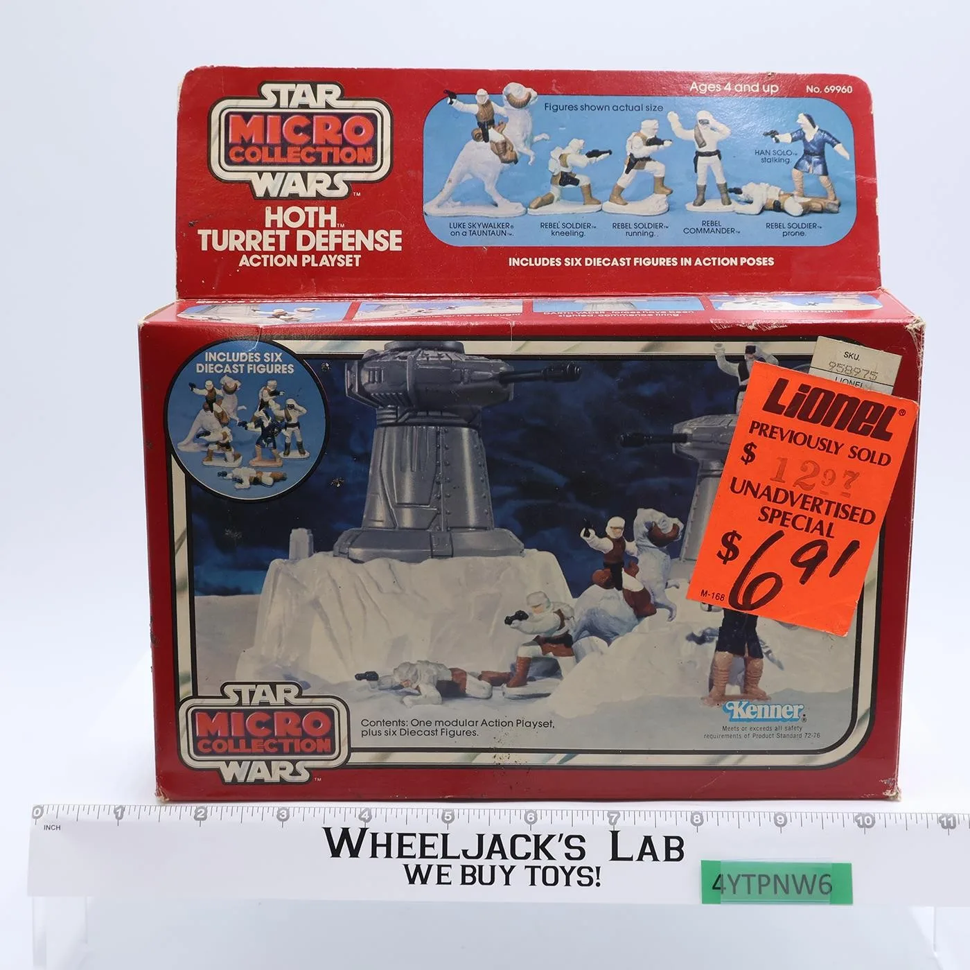 Hoth Turret Defense MICRO COLLECTION Star Wars 1982 Kenner Action ...