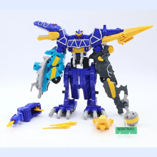 Dino Super Charge Deluxe Spino Zord Tobaspino Power Rangers Bandai ...