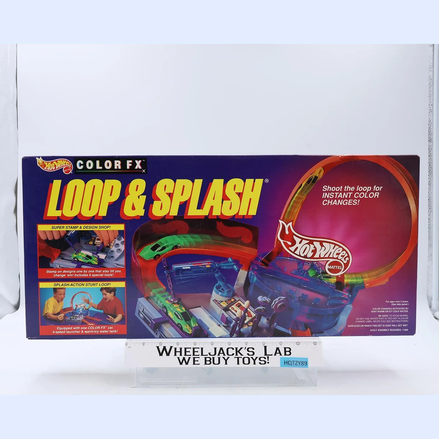 Color FX Loop & Splash Hot Wheels 1994 Mattel Playset NEW SEALED ...