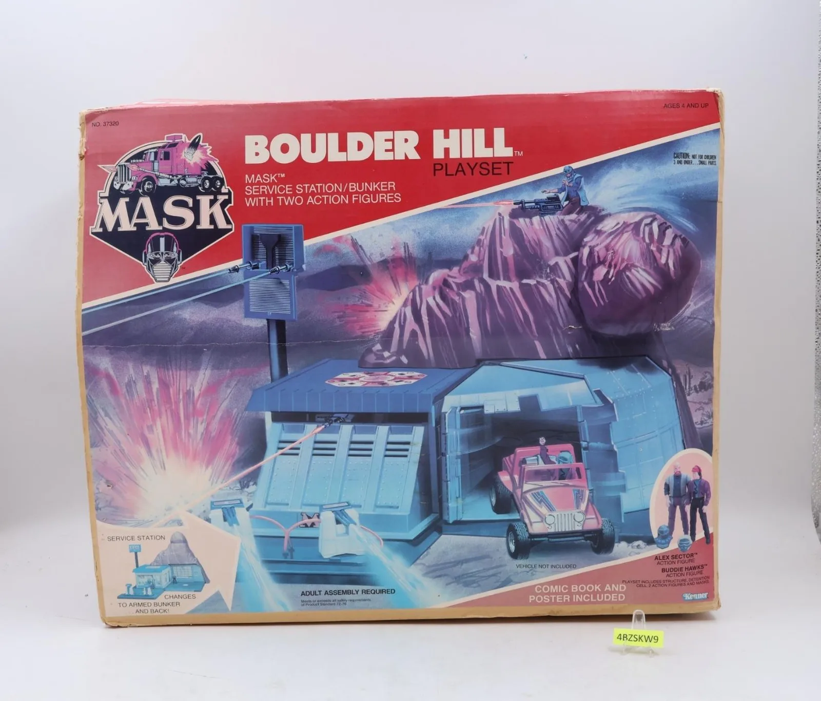 Boulder Hill Playset W/ BOX 100% Complete MASK M.A.S.K. 1985 Kenner ...
