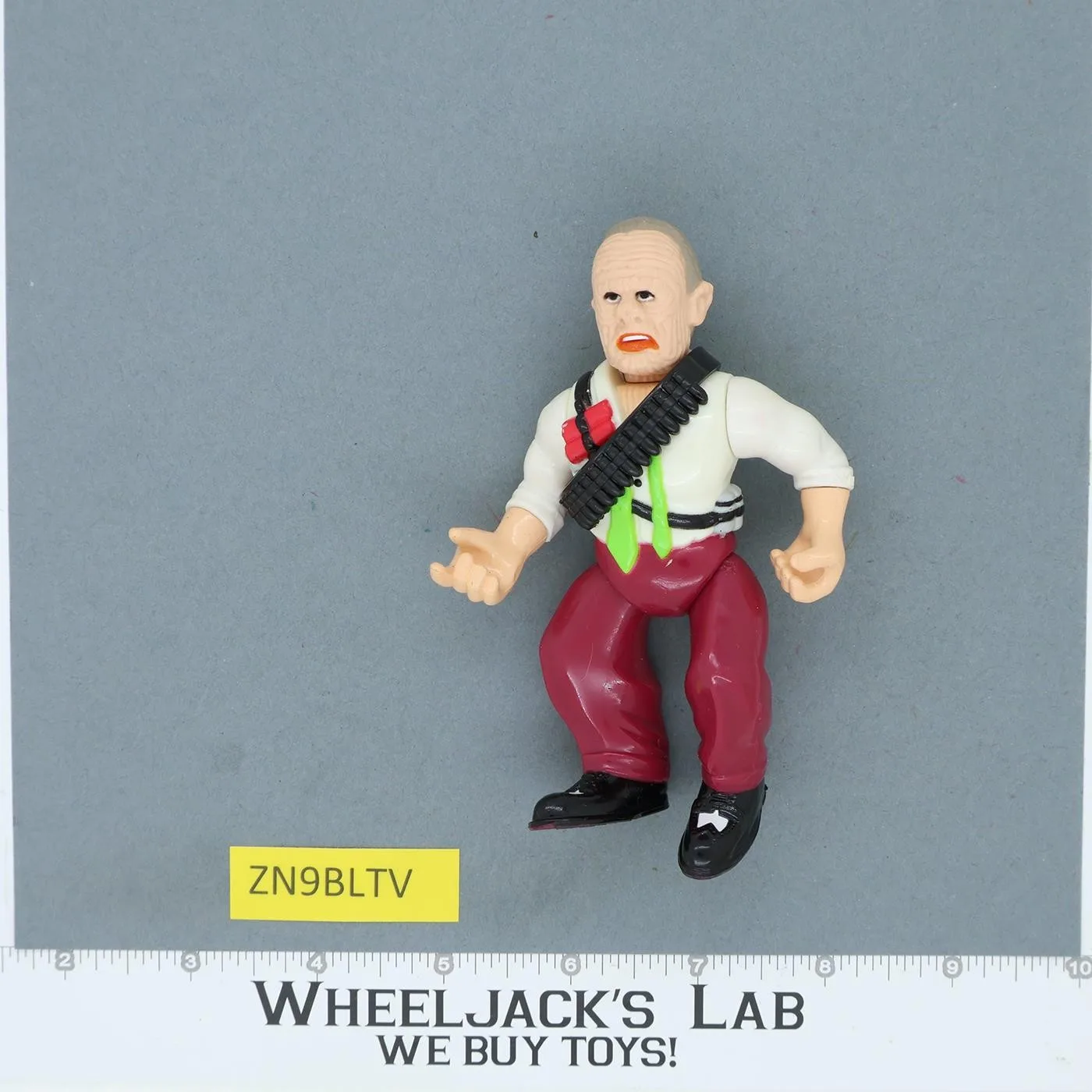 Pruneface Dick Tracy Playmates 1990 Vintage Action Figure - Wheeljack's Lab