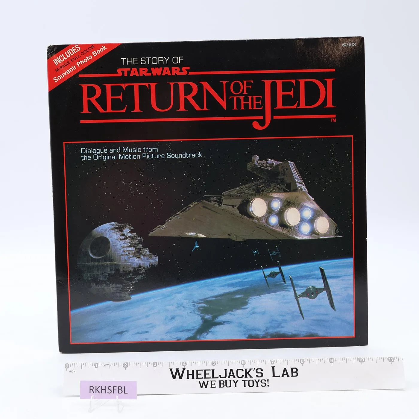 The Story of Star Wars Return of the Jedi Vinyl Record & Book 1983 ...